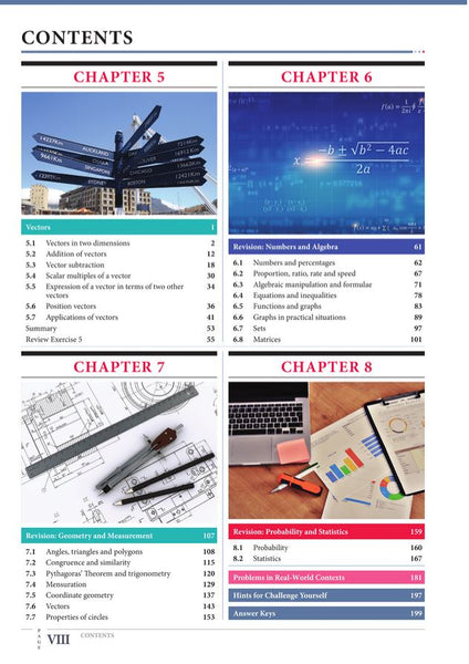 Full Set of Think Mathematics Secondary 4A and 4B Textbooks bundled wi ...